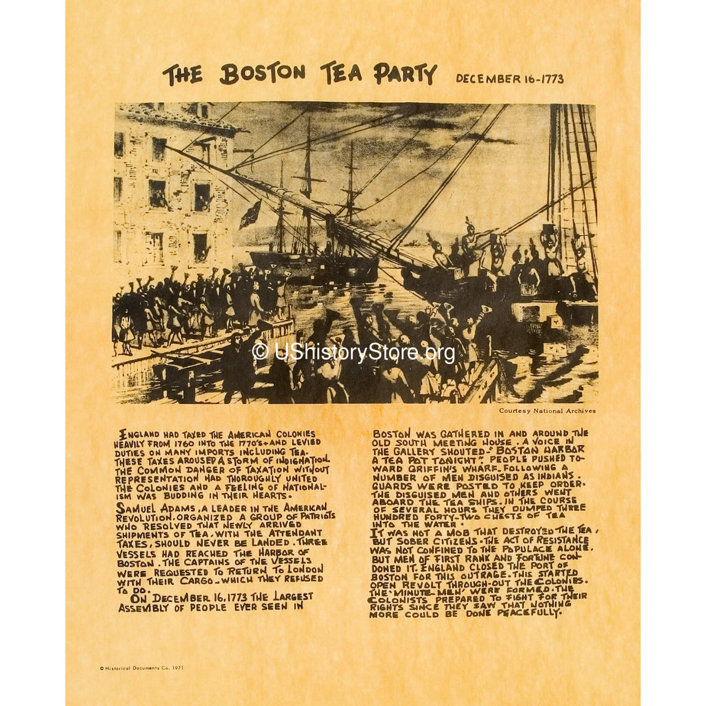 Boston Tea Party 1773 – store.ushistory.org