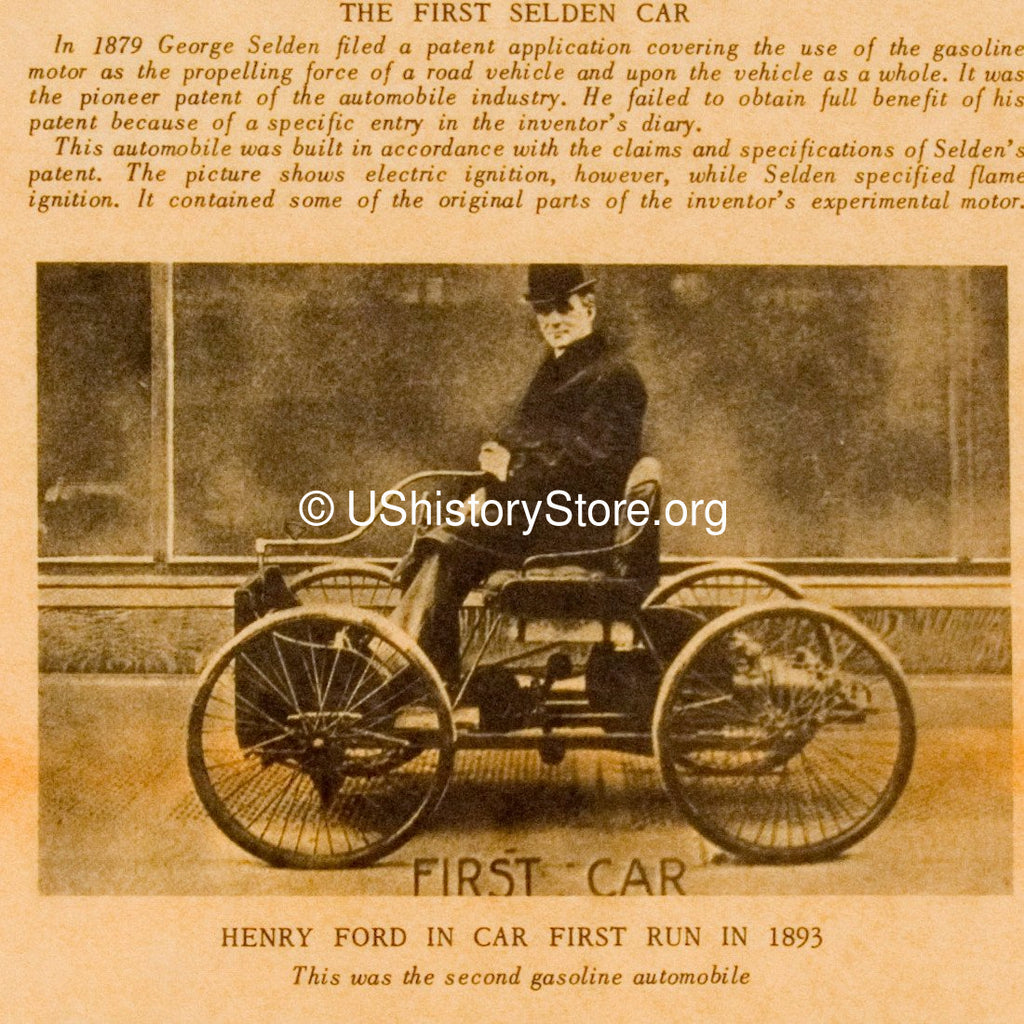 Automobiles in the 1880's and 1904 – store.ushistory.org