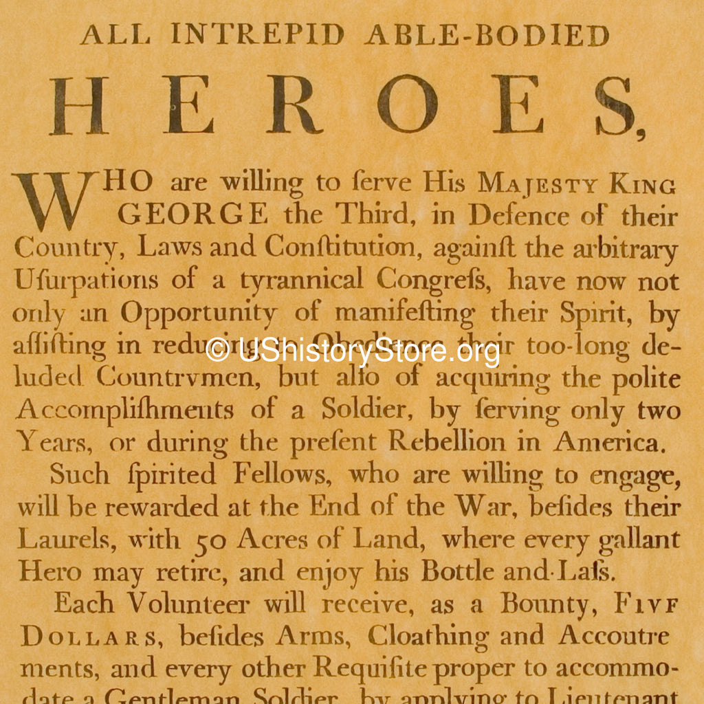 British Army Recruiting Poster – store.ushistory.org