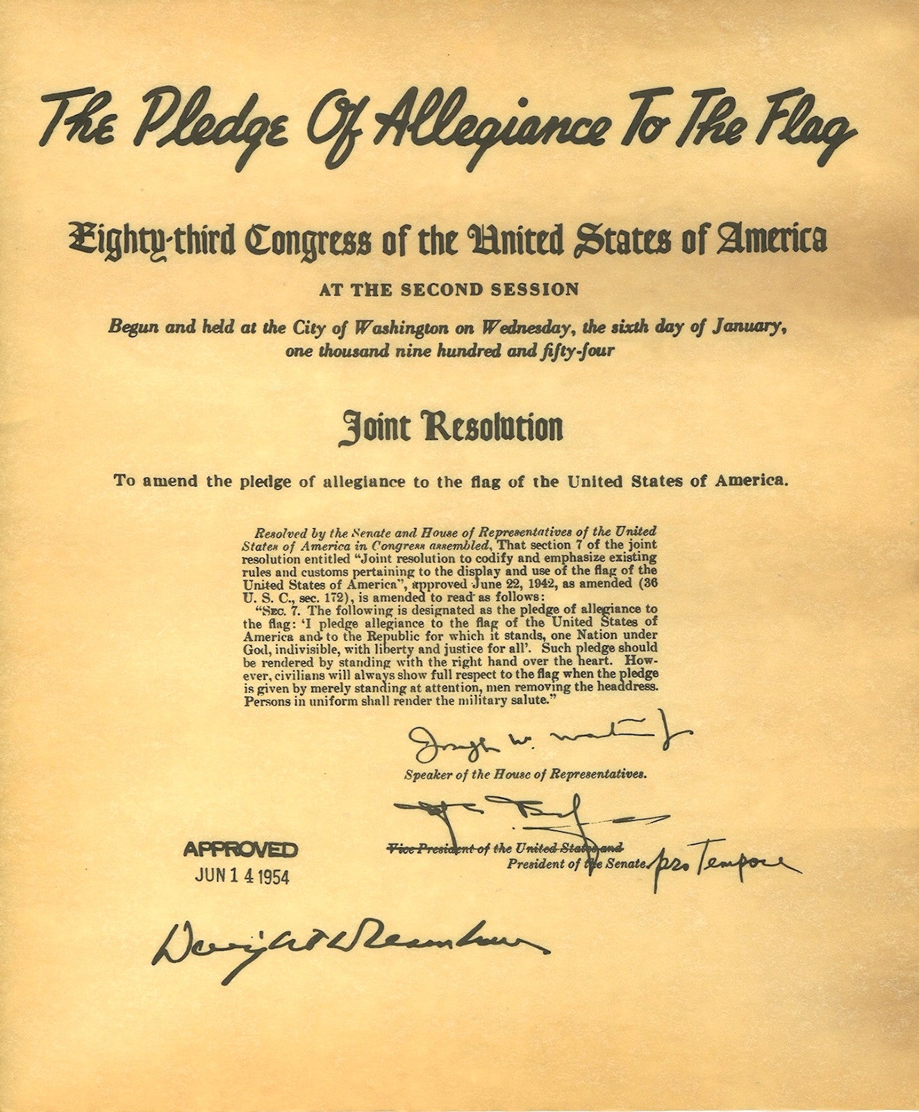 Original Pledge Of Allegiance Print Pledge Of Allegience Ideas