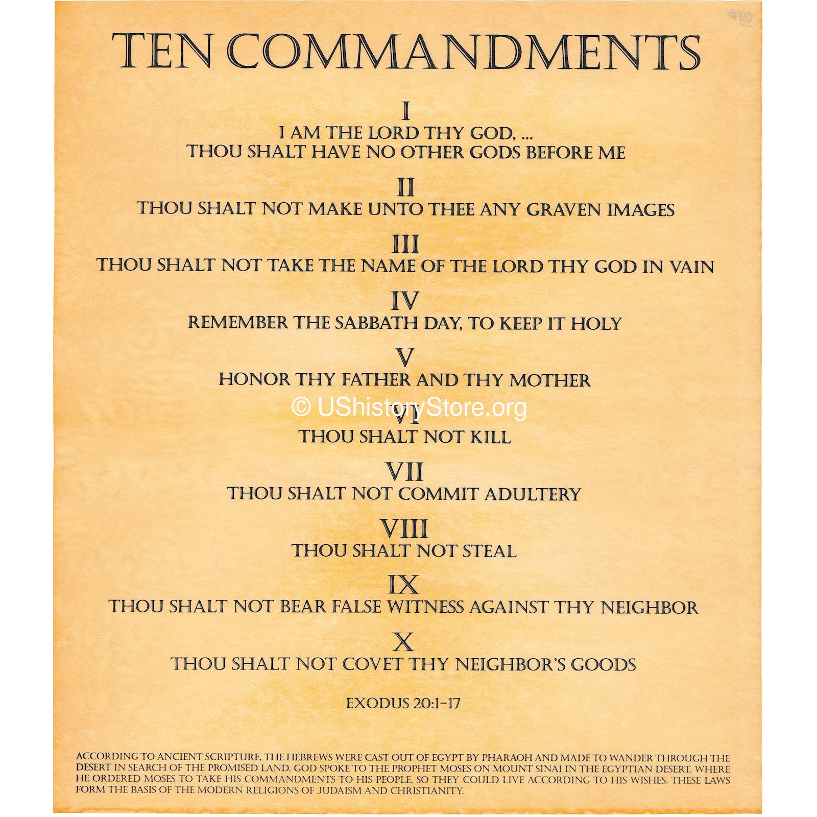 Ten Commandments Moses The Ten Commandments (1956) IMDb